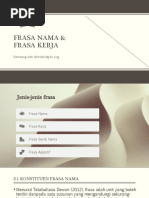 BM Sintaksis P1 - Frasa Nama | PDF