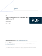 Sign Language Structure-STOKOE PDF | PDF | Sign Language | Hearing Loss