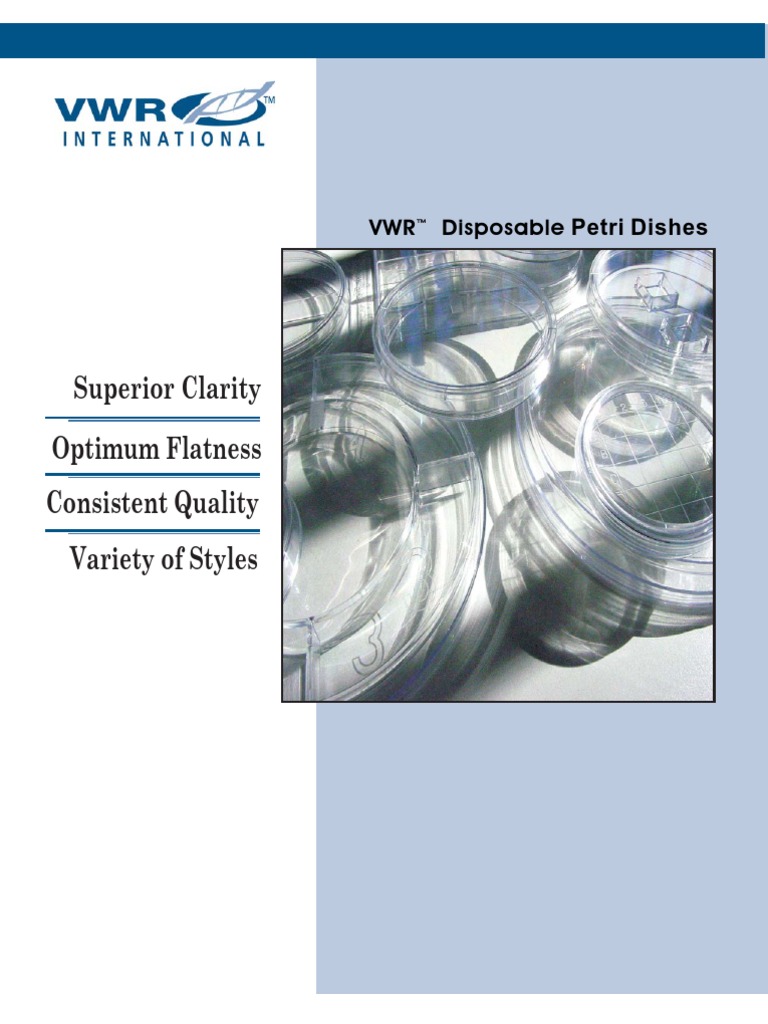 VWR Disposable Petri Dish | PDF | Nature
