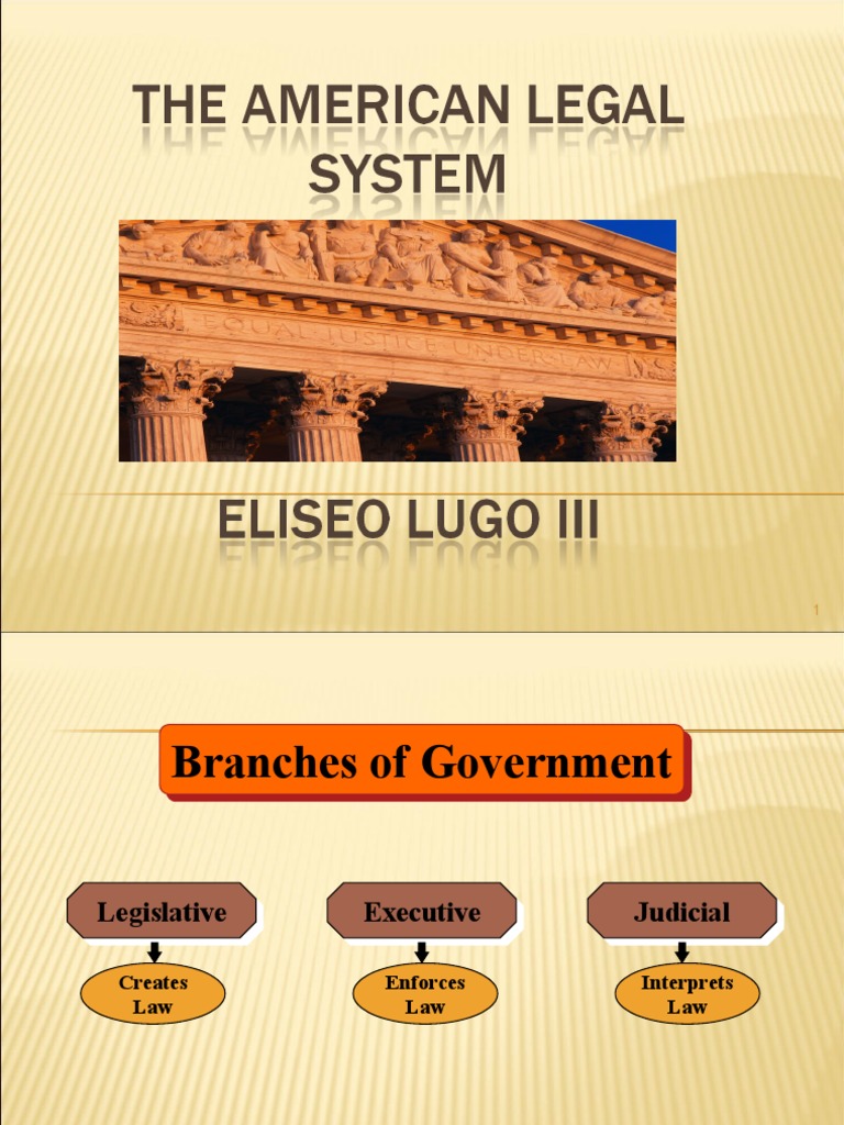 American Legal System | PDF | Supreme Court Of The United States | Appeal