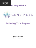 Free Gene Keys Profile Overview | PDF