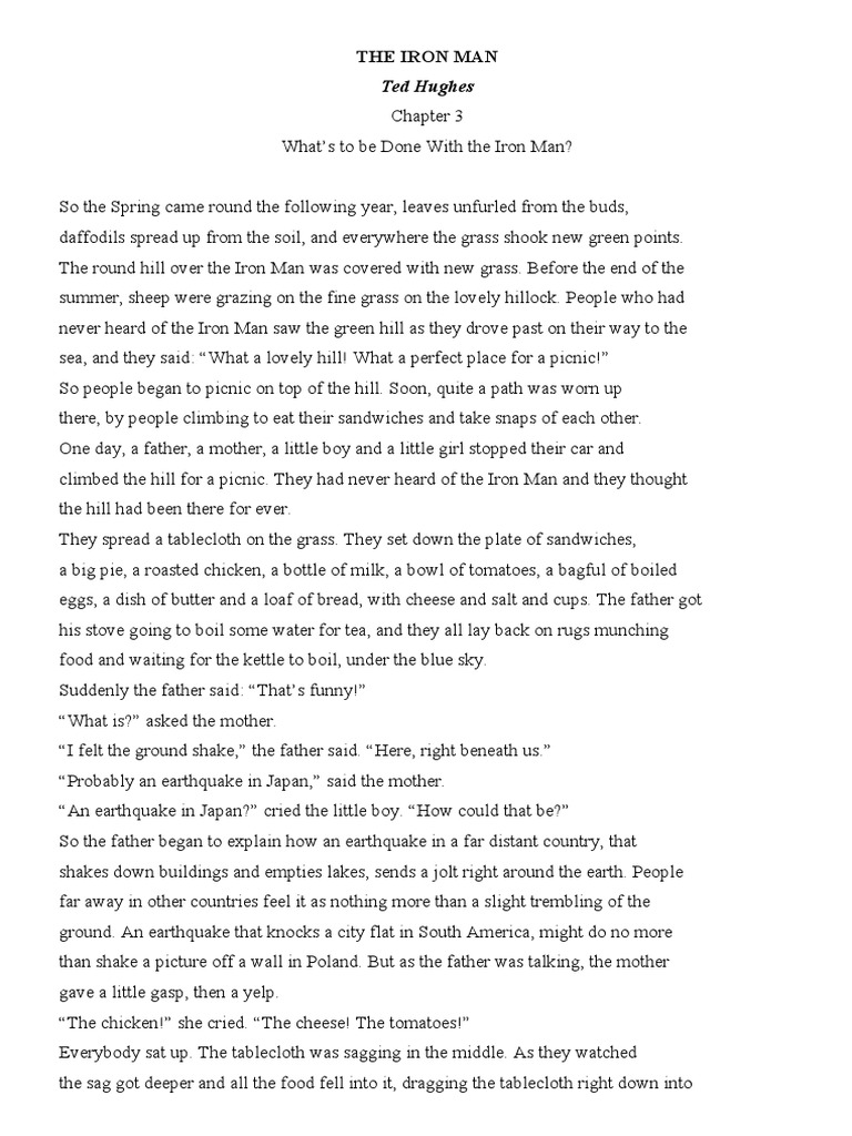 The Return of The Iron Man-Iron Man Chapter 3 | PDF | Foods