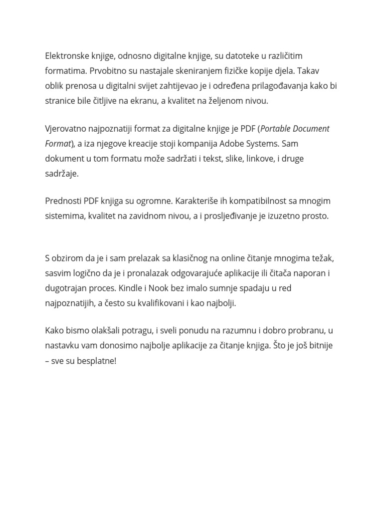 Elektronske Knjige | PDF