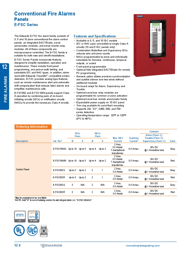 Conventional Fire Alarms: Panels | PDF | Electrical Engineering ...