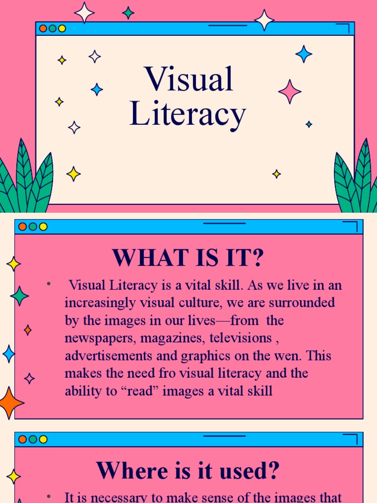 Visual Literacy | PDF | Neuropsychological Assessment | Psychological ...