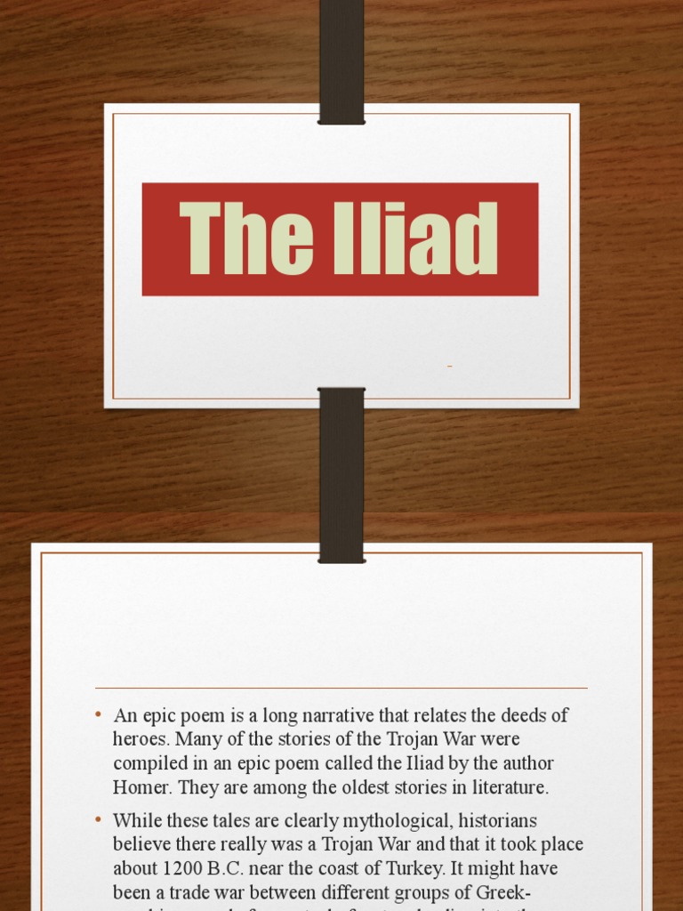 The Iliad | PDF | Paris (Mythology) | Trojan War