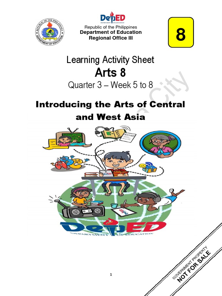 3RD Quarter Grade 8 Arts Learning Activity Sheets Week 5 8 Final | PDF ...
