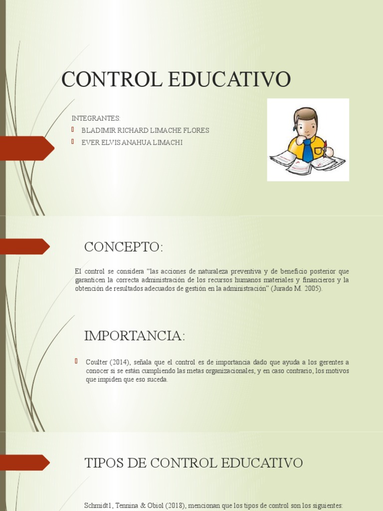 Control Educativo | PDF | Gestión de recursos humanos | Business