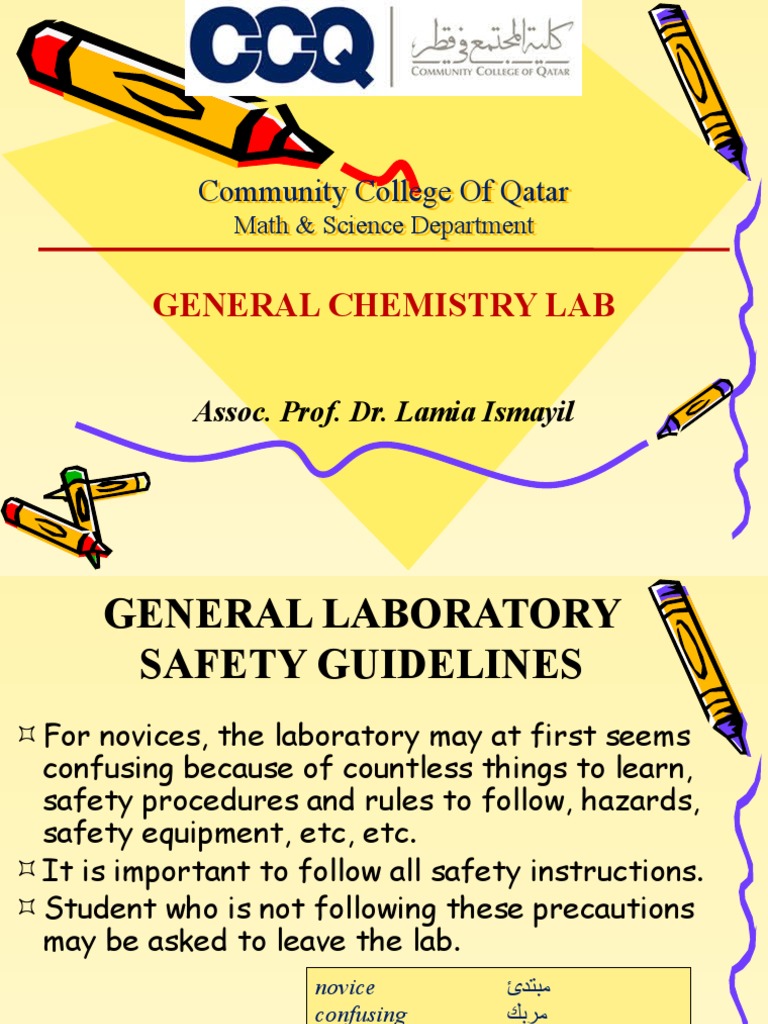 Lab 1 Safety Rules Chemistry | PDF | Laboratories | Safety