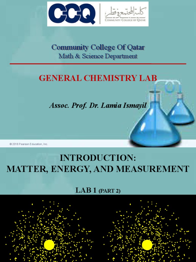 General Chemistry Lab: Community College of Qatar | PDF | Litre ...