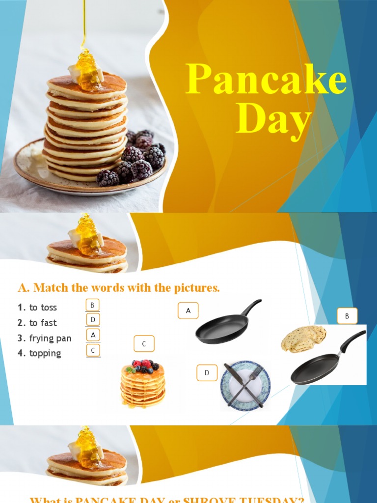 Pancake Day Traditions, Video and Quiz | PDF | Carnival | Christian ...