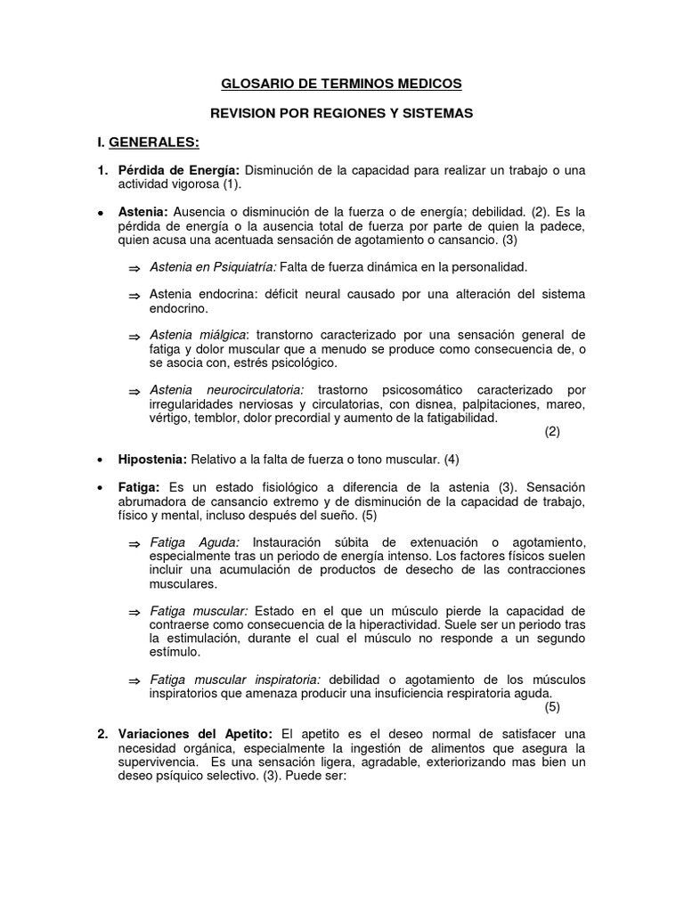 Glosario de Terminos Medicos | Descargar gratis PDF | Tos | Oído