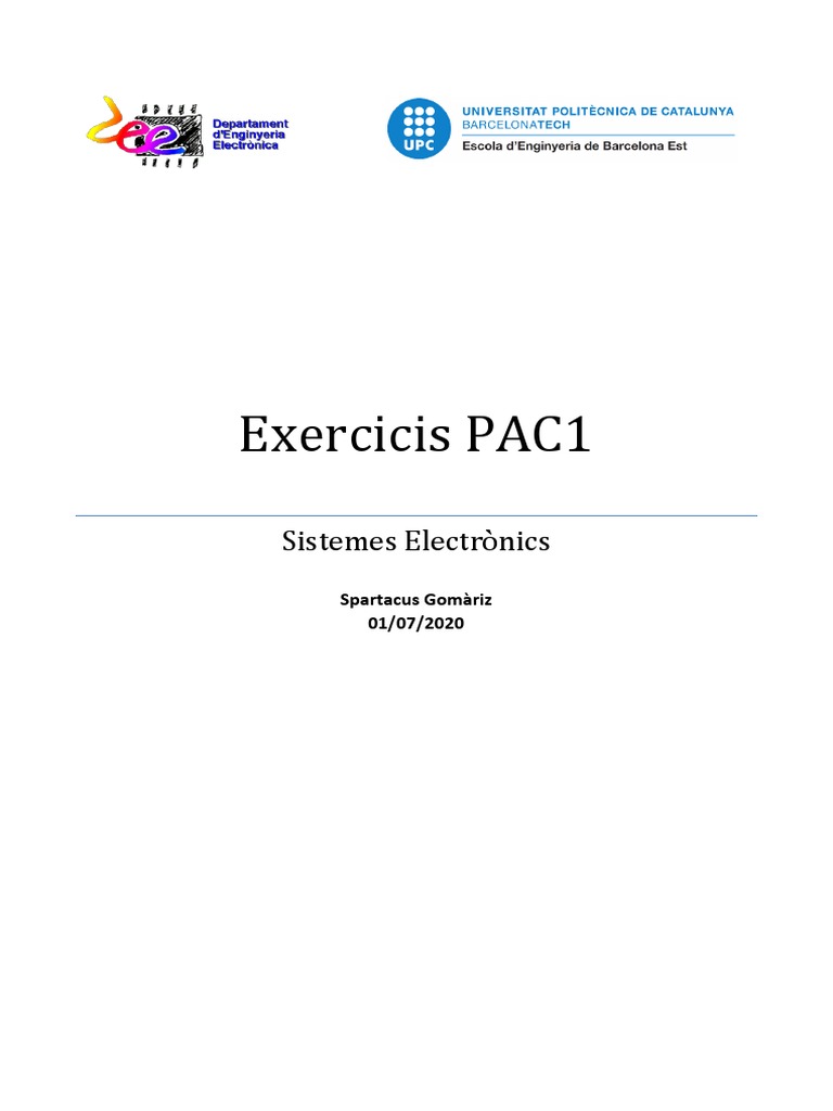 Exercicis Pac1 | PDF