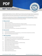 RBT Competency Assessment Study Guide | PDF | Reinforcement | Behavior