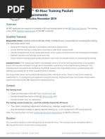 RBT Initial Competency Assessment Packet: Requirements | PDF ...