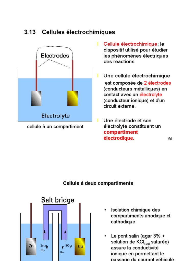 Electrochimie 2 | PDF | Réaction d'oxydoréduction | Ph