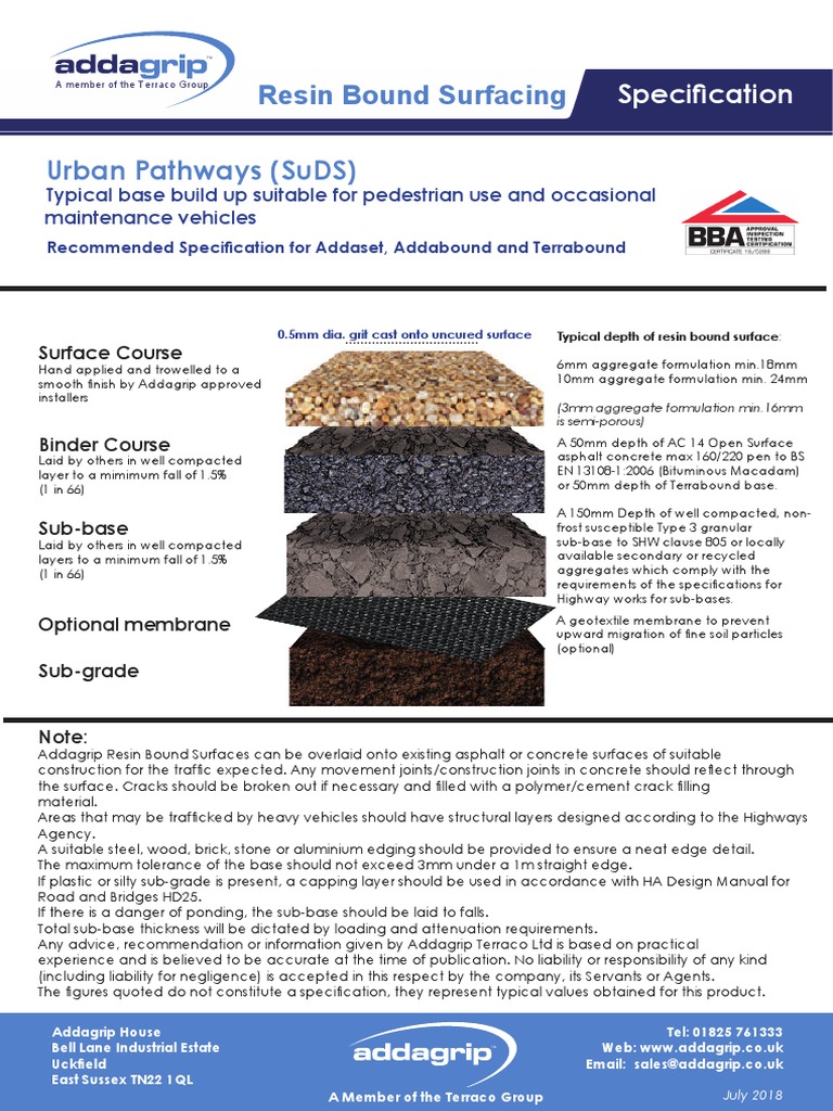 Base Build-Up Urban Pathways 2018 | PDF | Concrete | Building Technology