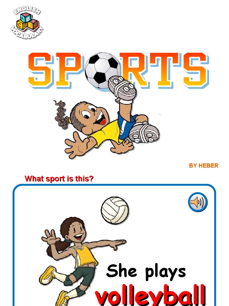 Sports Activities and Their Names | PDF