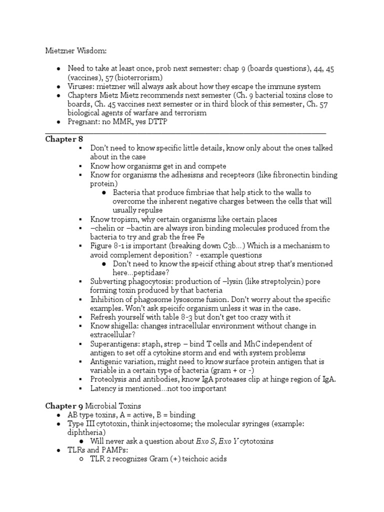 Micro Review | PDF | Streptococcus | Lipopolysaccharide