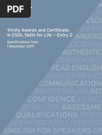ESOL - Entry 1 - Reading Candidate Paper - Practice Paper A | PDF