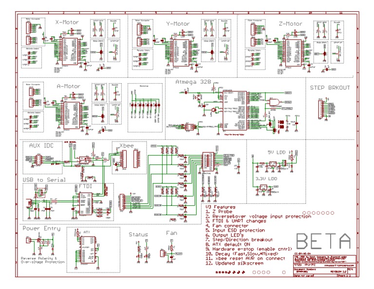 3V2 CNCxPro Schematic | PDF