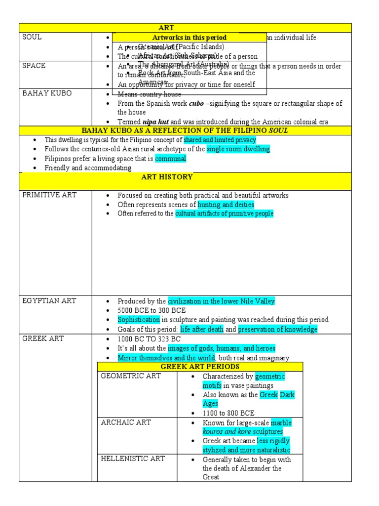 ART Artworks in This Period: Kouros and Kore Sculptures | PDF ...