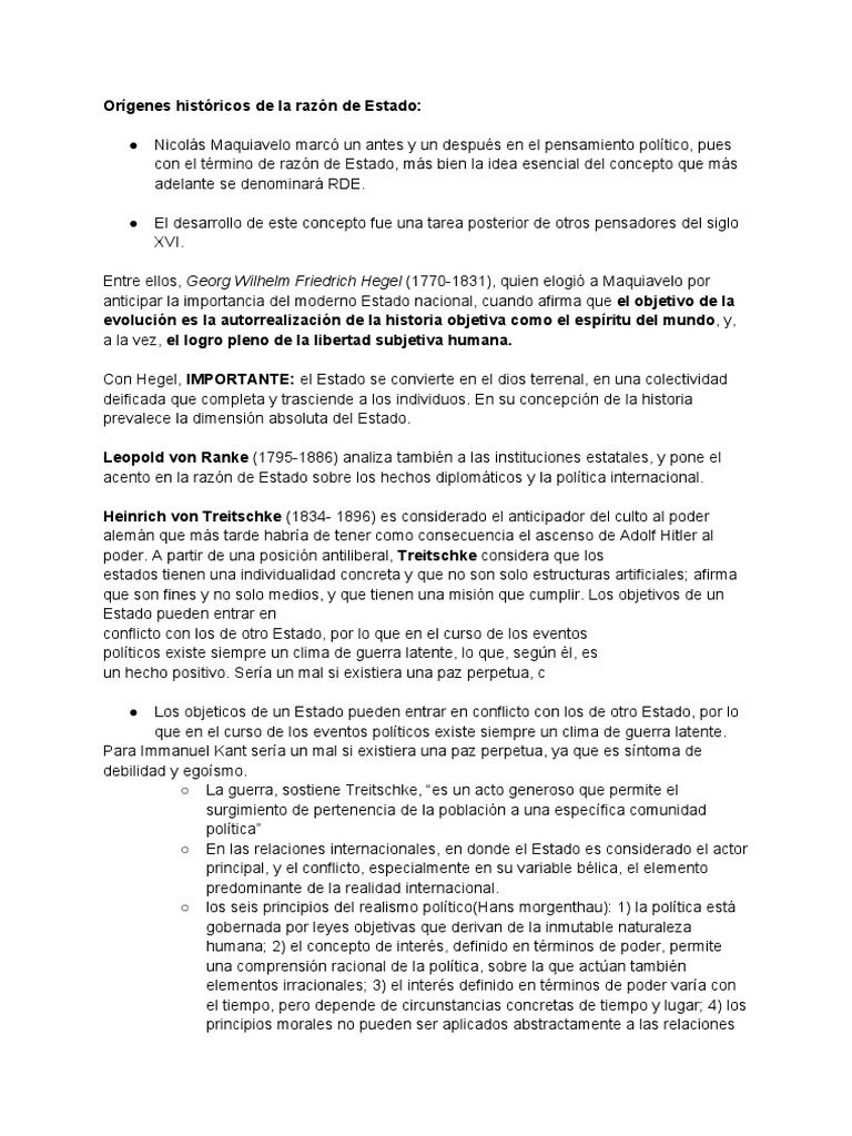 Orígenes de la razón de Estado | PDF | Nicolás Maquiavelo | El príncipe