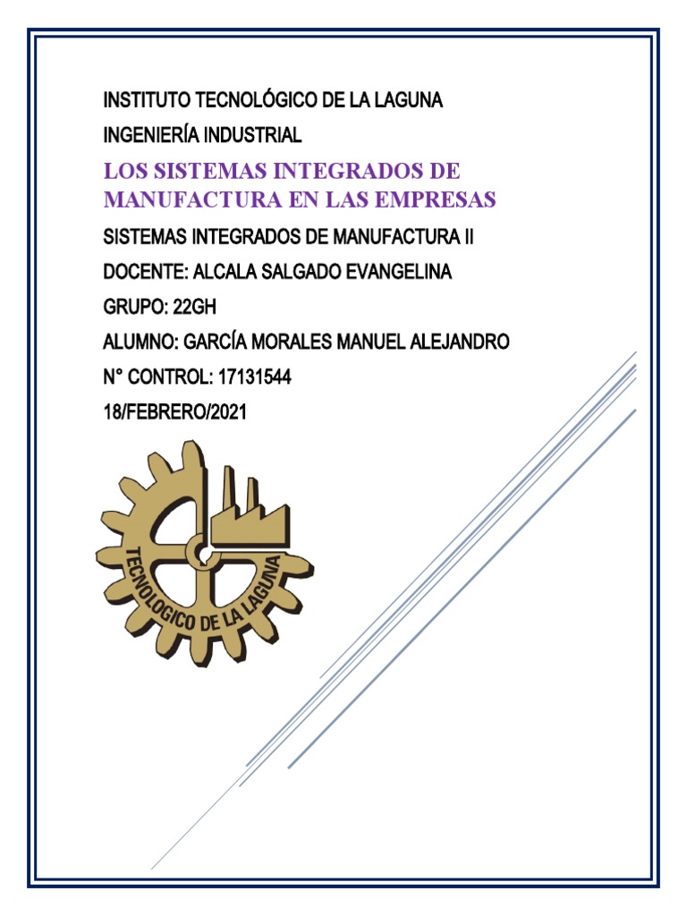 Los Sistemas Integrados de Manufactura en Las Empresas | PDF | Japón ...