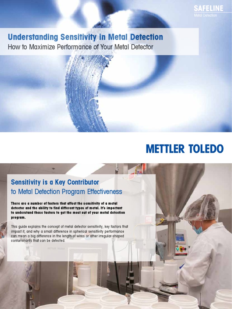 Sensitivity Guide en | PDF | Metal Detector | Verification And Validation