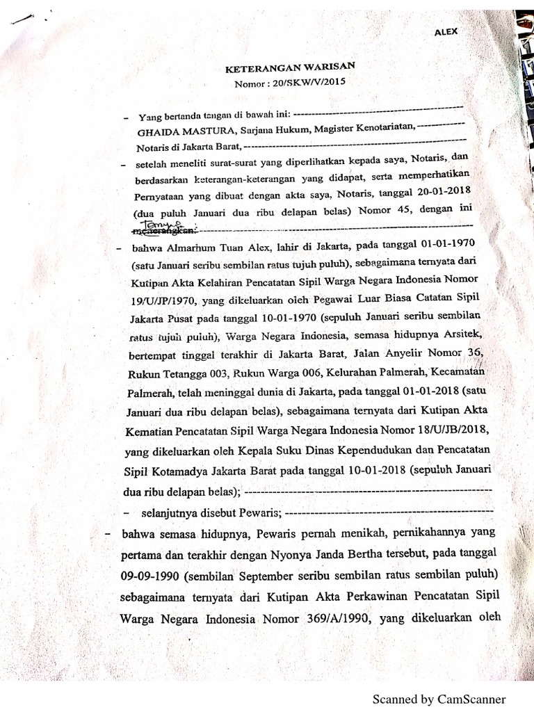 Contoh SKW | PDF