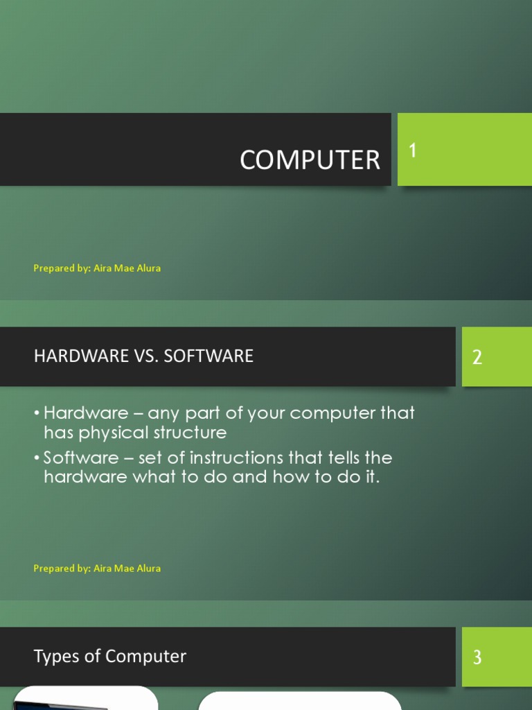 Introduction To ICT (Part 2) | PDF | Personal Computers | Computer Monitor