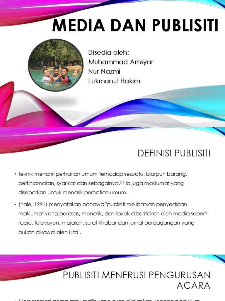 3.10 Publisiti Dan Media | PDF