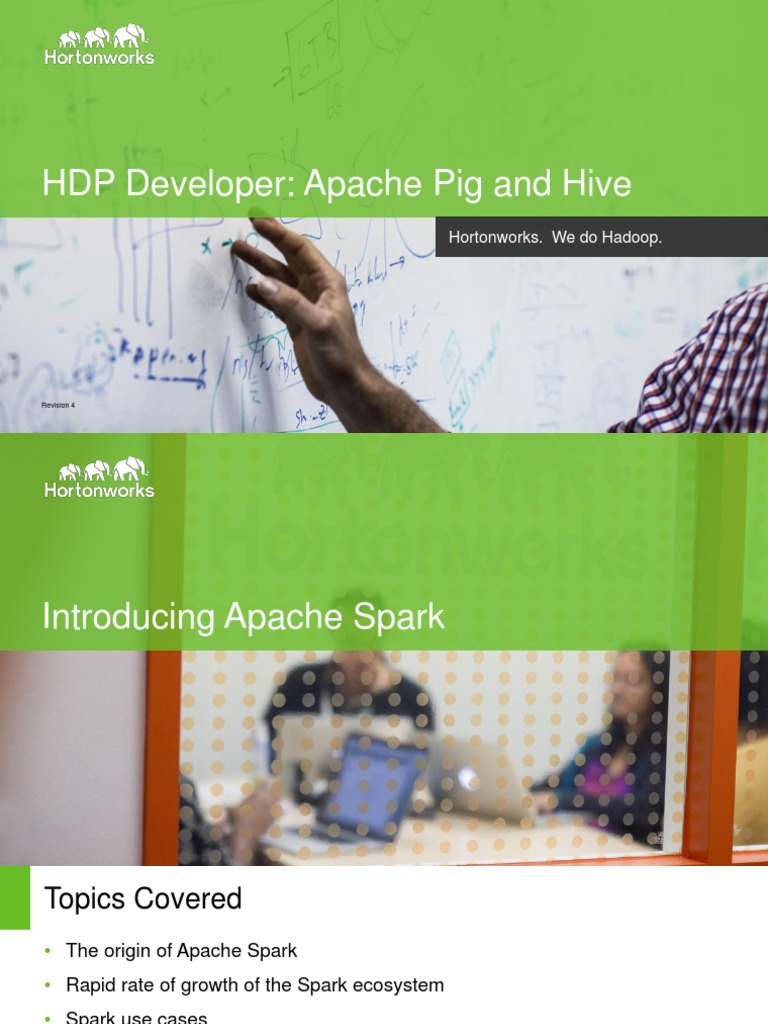 HDP Developer Apache Pig and Hive | PDF | Apache Spark | Apache Hadoop