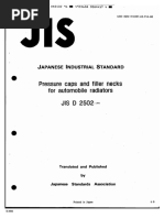 Jis D5500 1996 | PDF | Copyright Law | Law