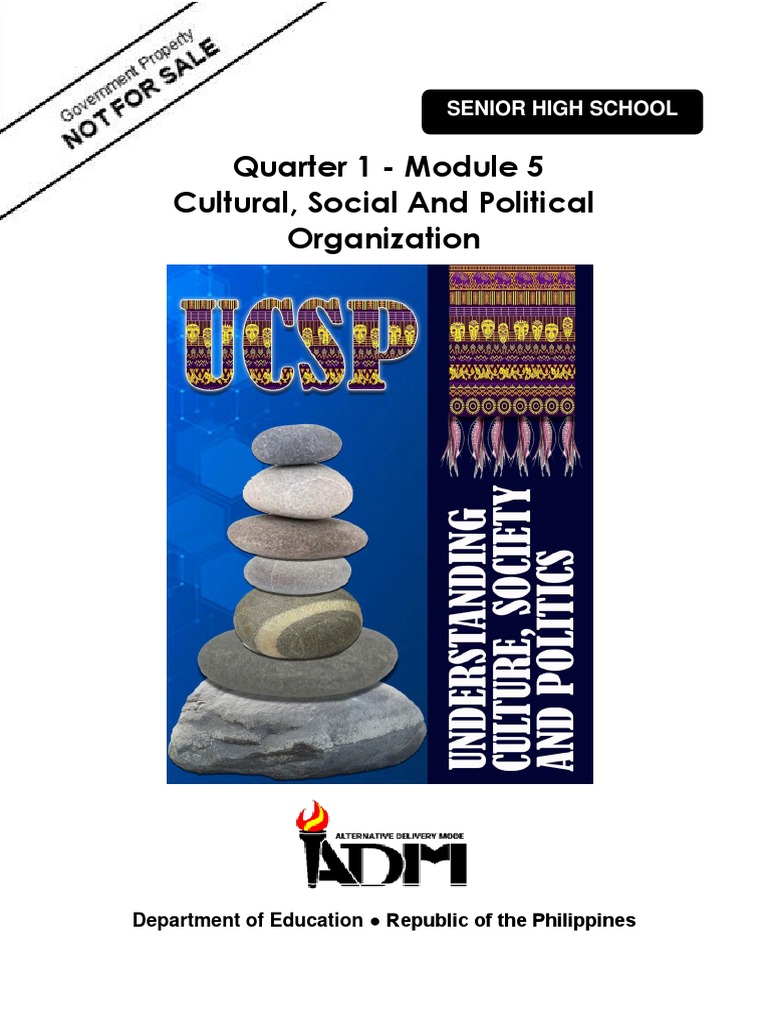 UCSP - Module 5 Quarter 1 | PDF | Kinship | Family