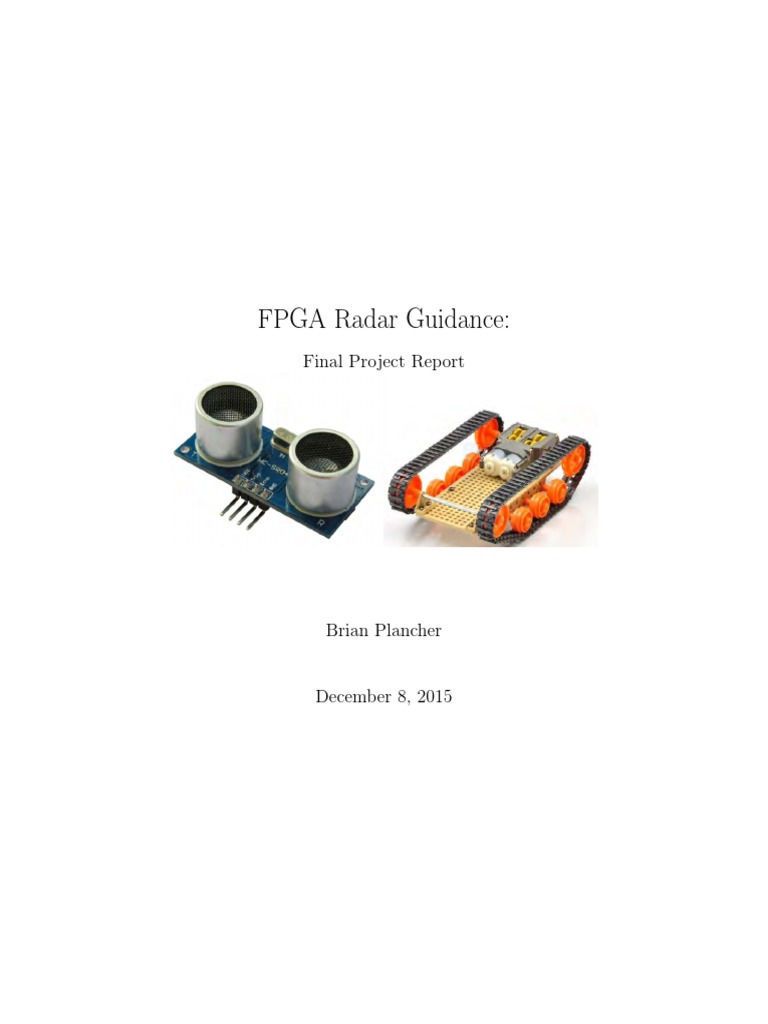 FPGA Radar | PDF | Rover (Space Exploration) | Bipolar Junction Transistor