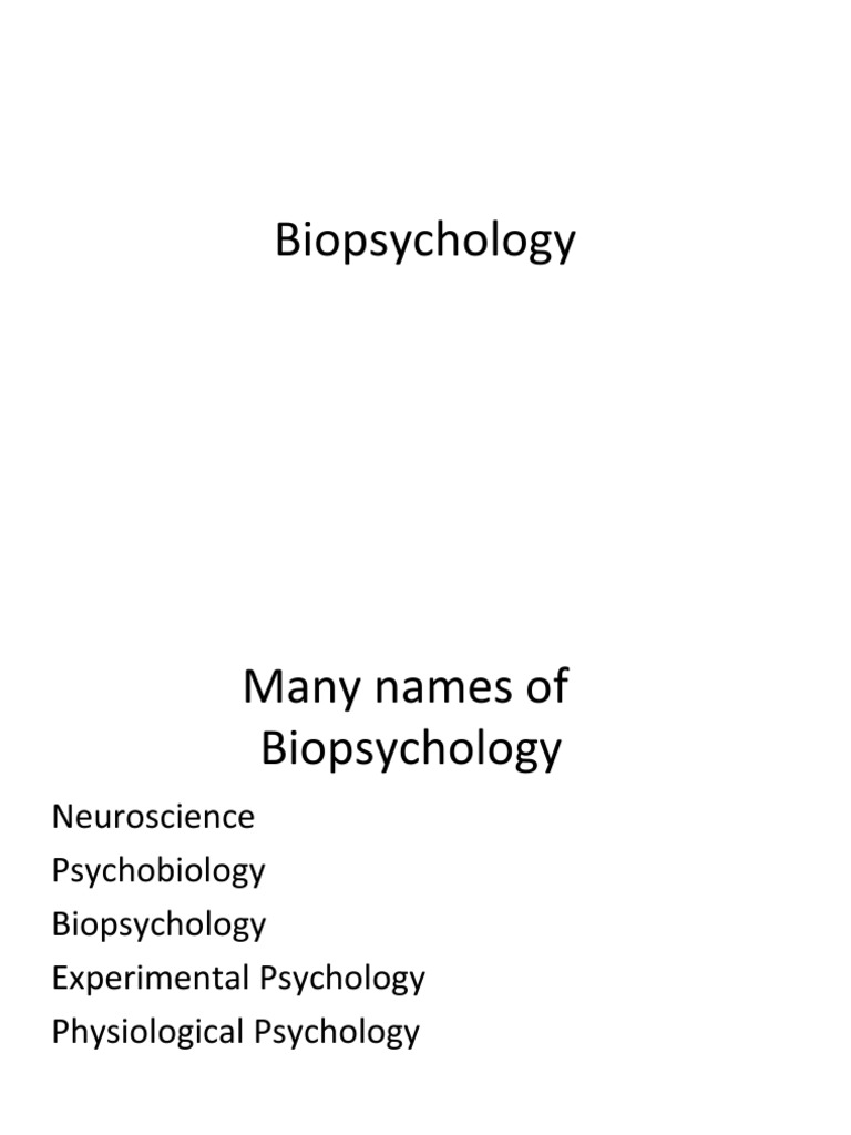 Biopsych CH 1 Intro To Biopsychology | PDF | Allele | Zygosity