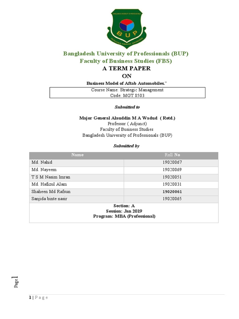 Group 06 - Aftab Automobiles | PDF | Toyota | Car