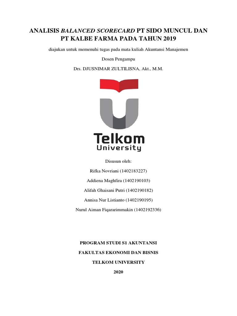 Kelompok 1 (PT SIDO MUNCUL DAN PT KALBE FARMA) | PDF Kelompok 1 (PT SIDO MUNCUL DAN PT KALBE FARMA) | PDF