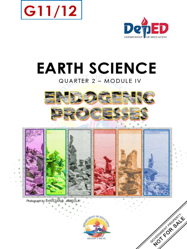 Earth Science: Quarter 2 - Module Iv | PDF | Rock (Geology) | Natural ...