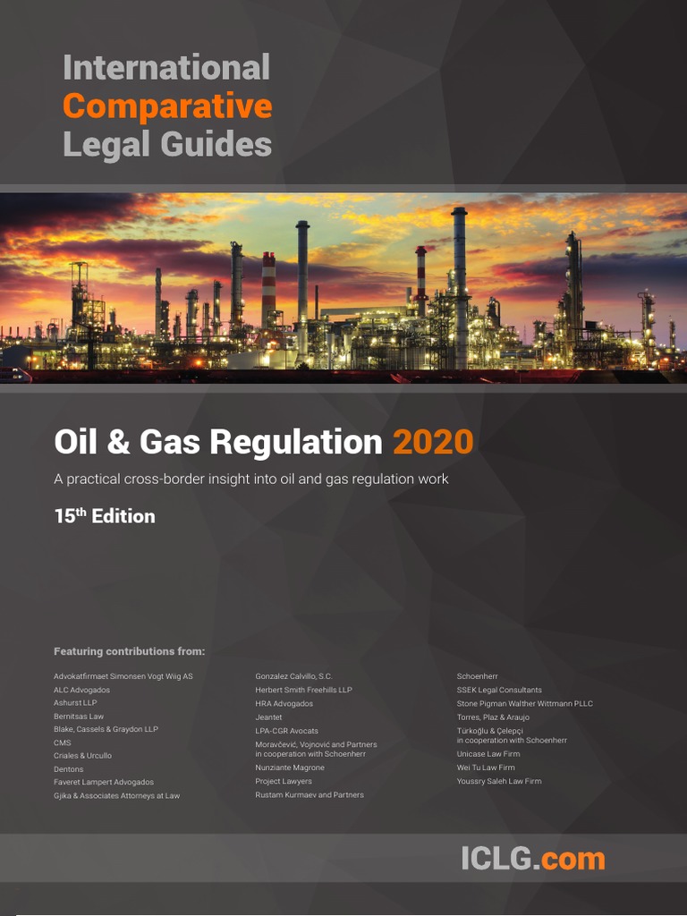 Oil & Gas Regulation: 15 Edition | PDF | Liquefied Natural Gas ...