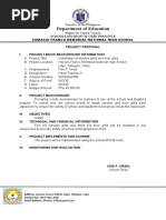 DepEd Income Generating Project Proposal and Terminal Report FORMAT ...