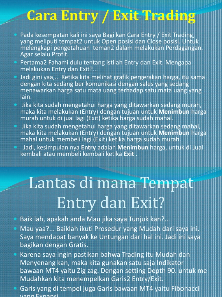 Cara Entry and Exit | PDF