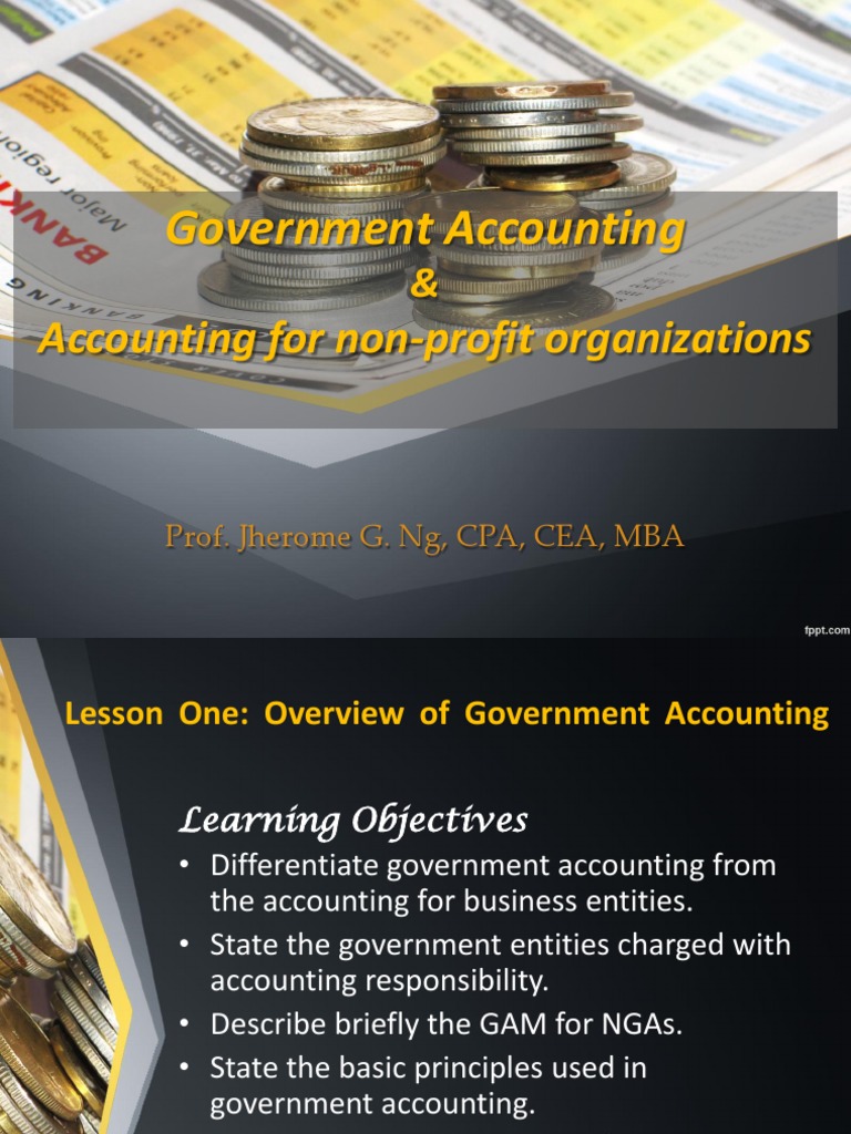 Government Accounting: Accounting For Non-Profit Organizations | PDF ...