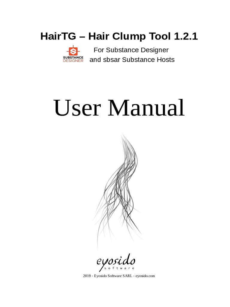 User Manual: Hairtg - Hair Clump Tool 1.2.1 | Download Free PDF | Texture Mapping | Parameter ...