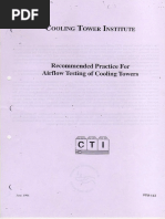 Cooling Tower Performance Curves Cooling Tower Institute Cti | PDF ...