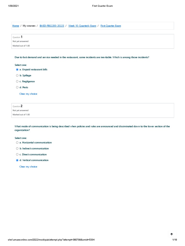 Fbs Week 1-10 | PDF | Restaurants | Landfill