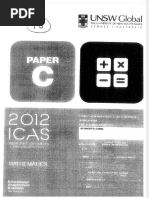 ICAS Y5 Questions 2013 To 2018 | PDF