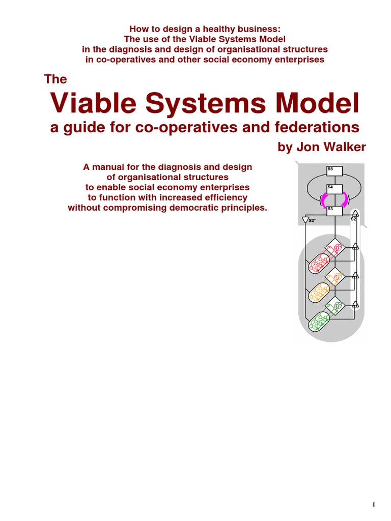 Designing with the Viable Systems Model | PDF | System | Brain