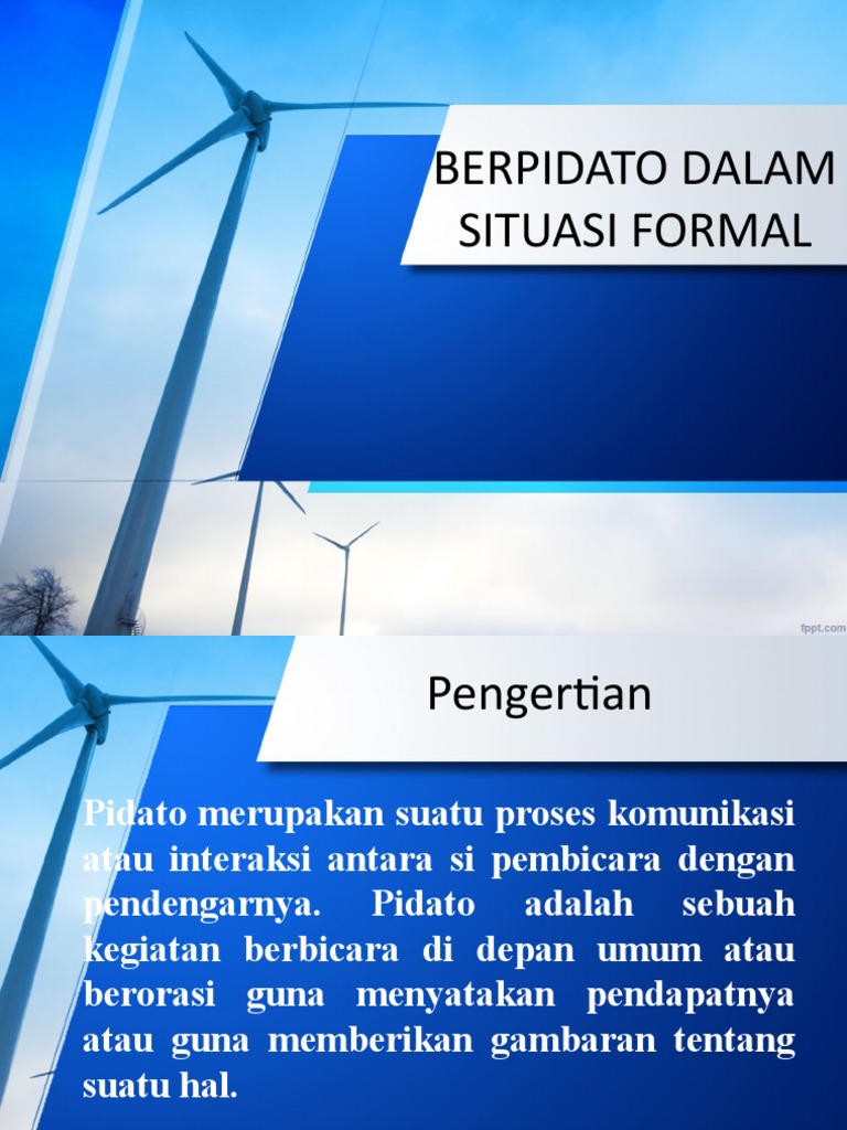 Panduan Pidato Formal dan Resmi | PDF